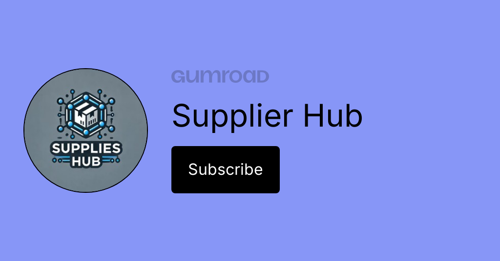 Supplier Hub