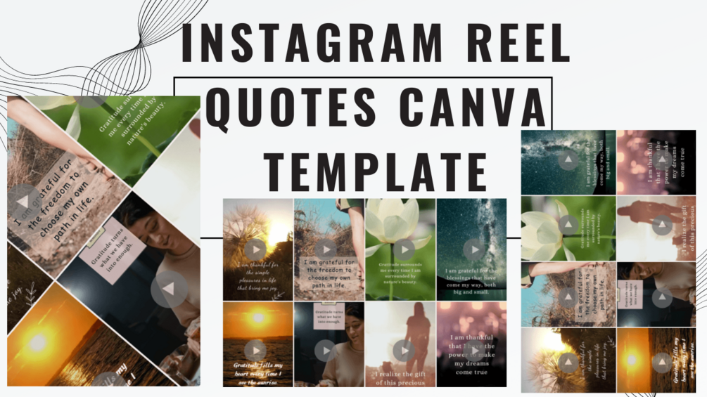 INSTAGRAM REEL QUOTES CANVA TEMPLATE