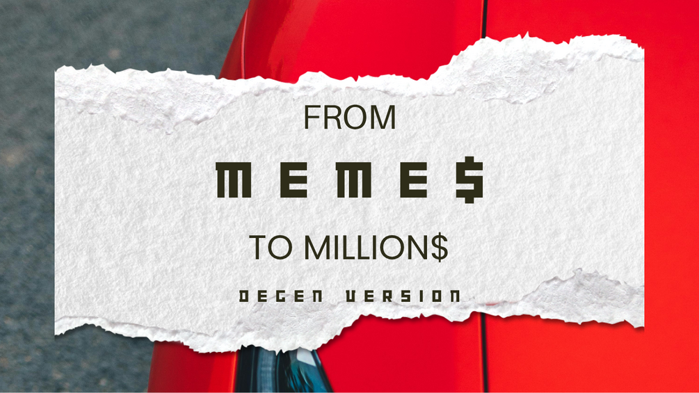 From Memes to Millions: Degen Starter Bundle