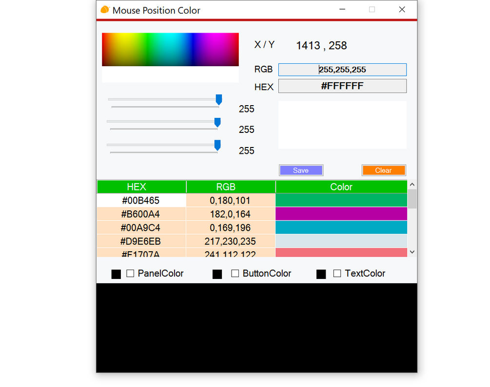 Easy Color Picker