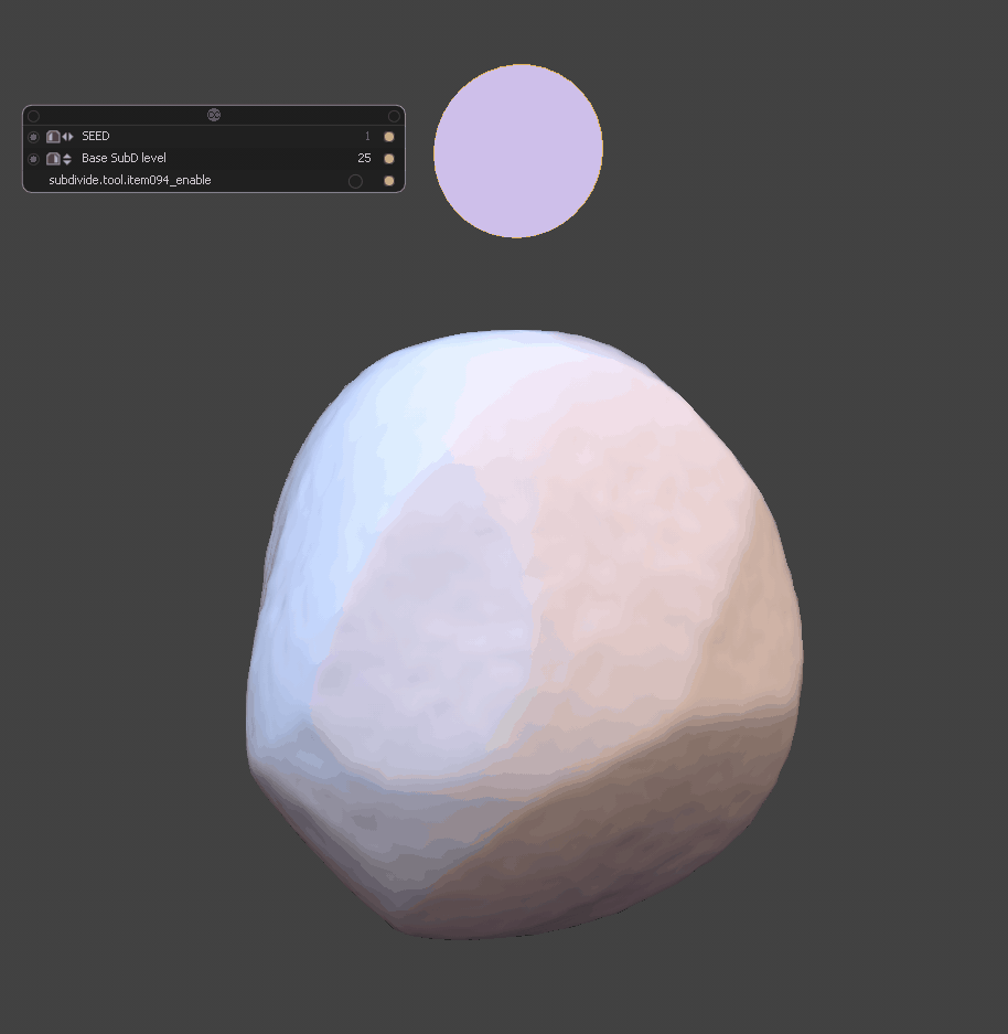 Stoner - Simple Procedural Stone Makere for Modo