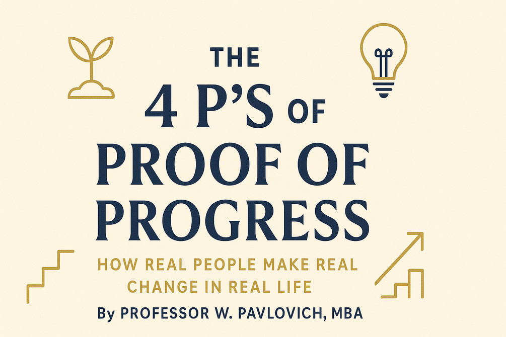 The 4 P’s of Proof of Progress