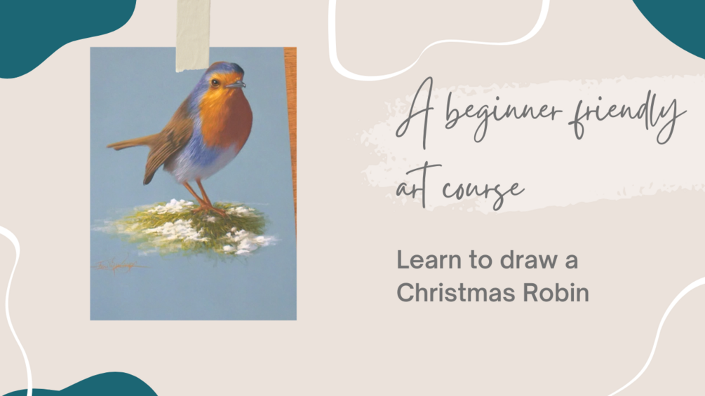 Christmas Robin Drawing