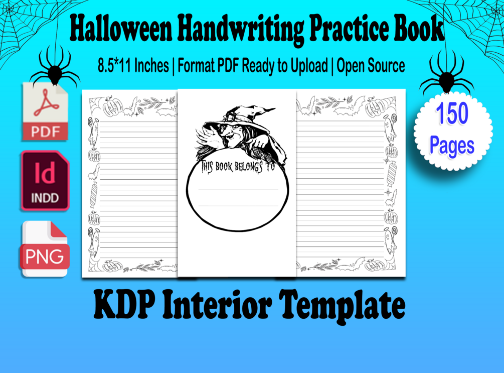 Halloween Handwriting Practice Book