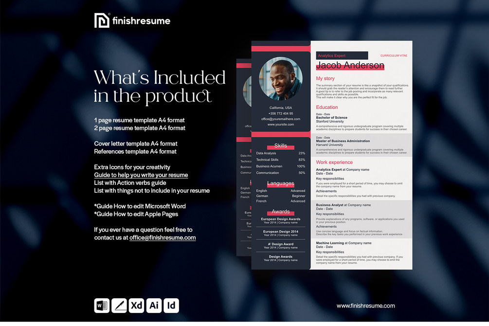 Analytics Expert resume template | Finish Resume