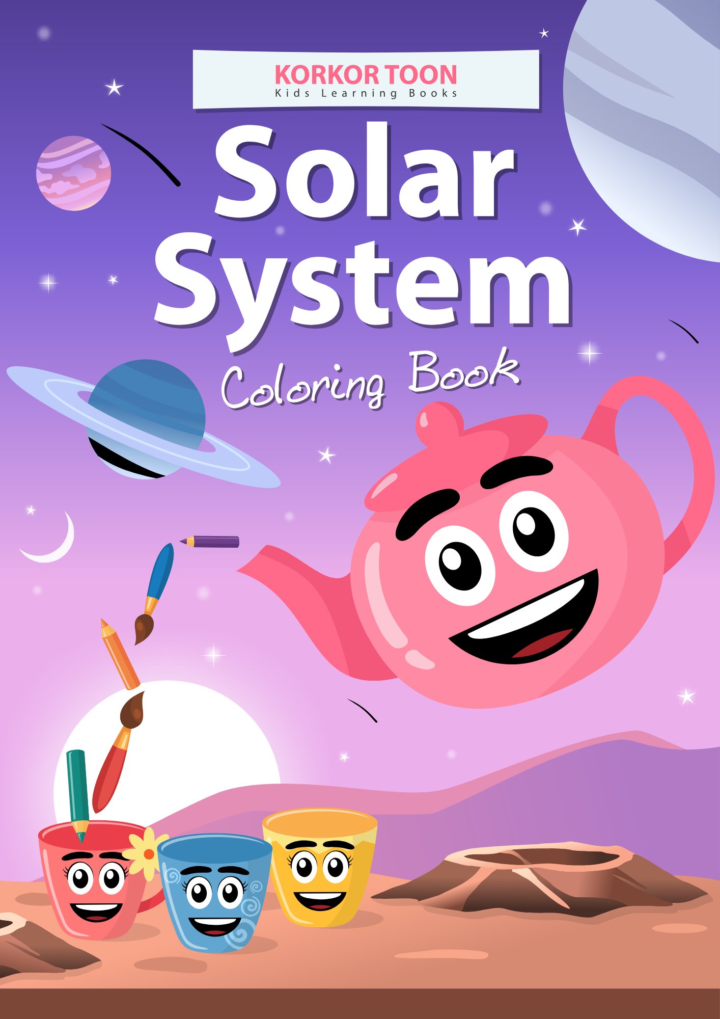Solar System Coloring Book