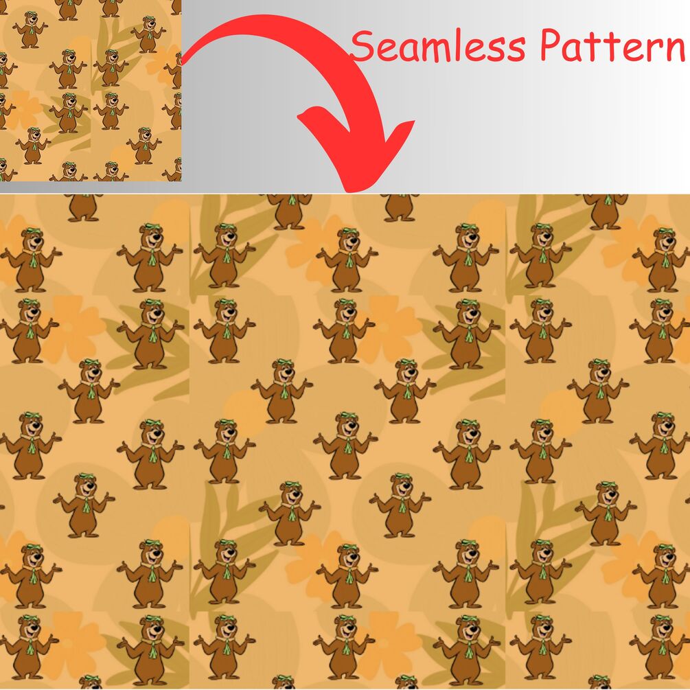 Cartoon Digital Seamless Pattern Texture,Digital Download,Journal Print ...