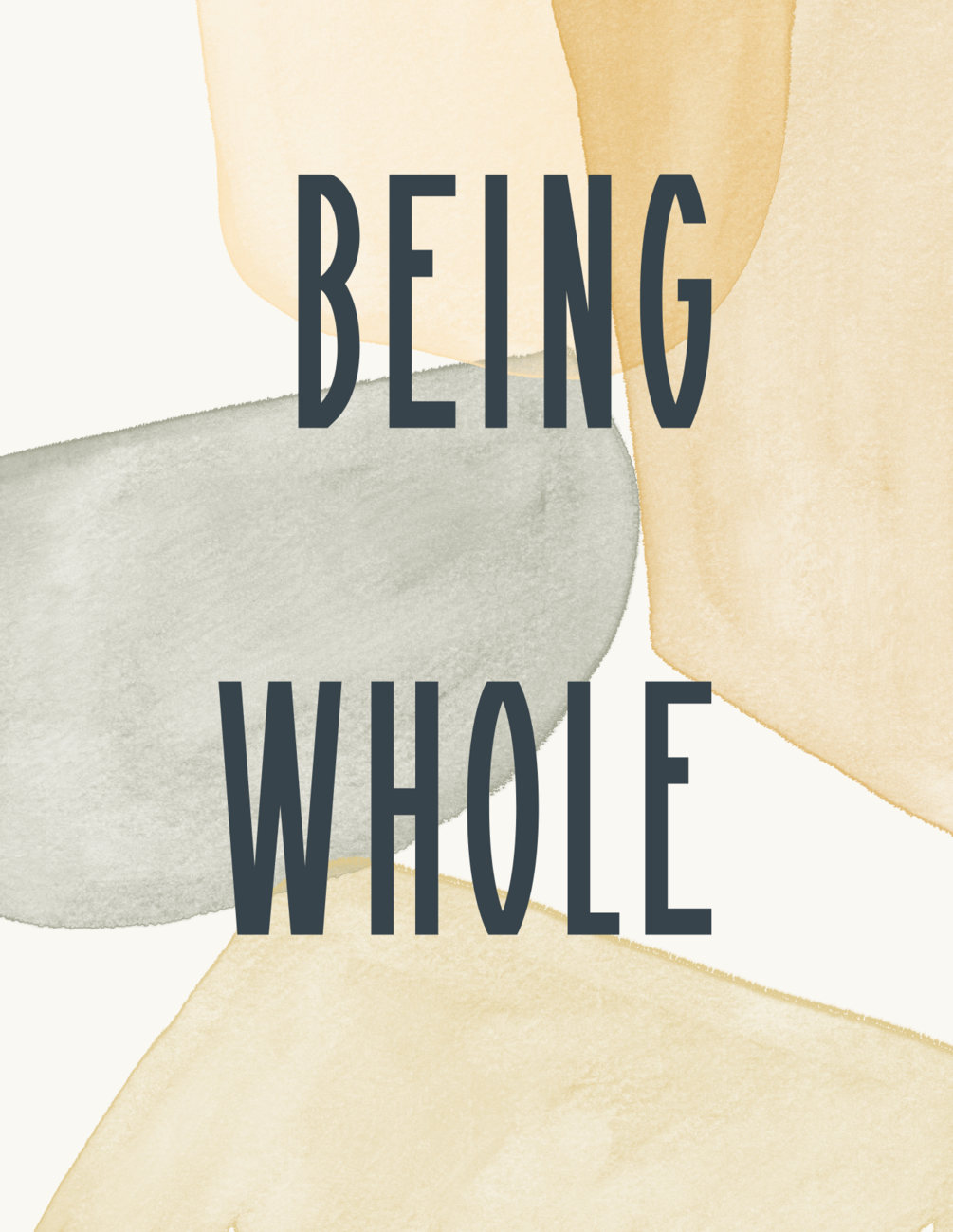 Being Whole
