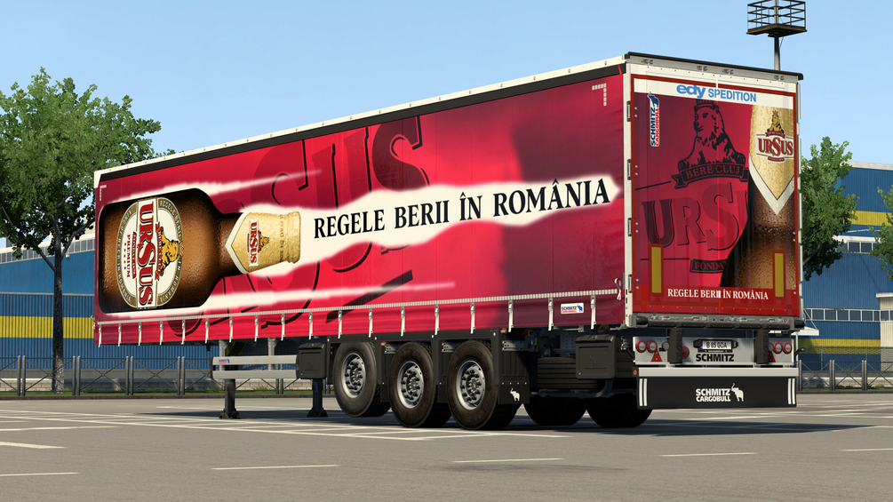 edy SPEDITION - Ursus skin for Schmitz dlc. ETS2