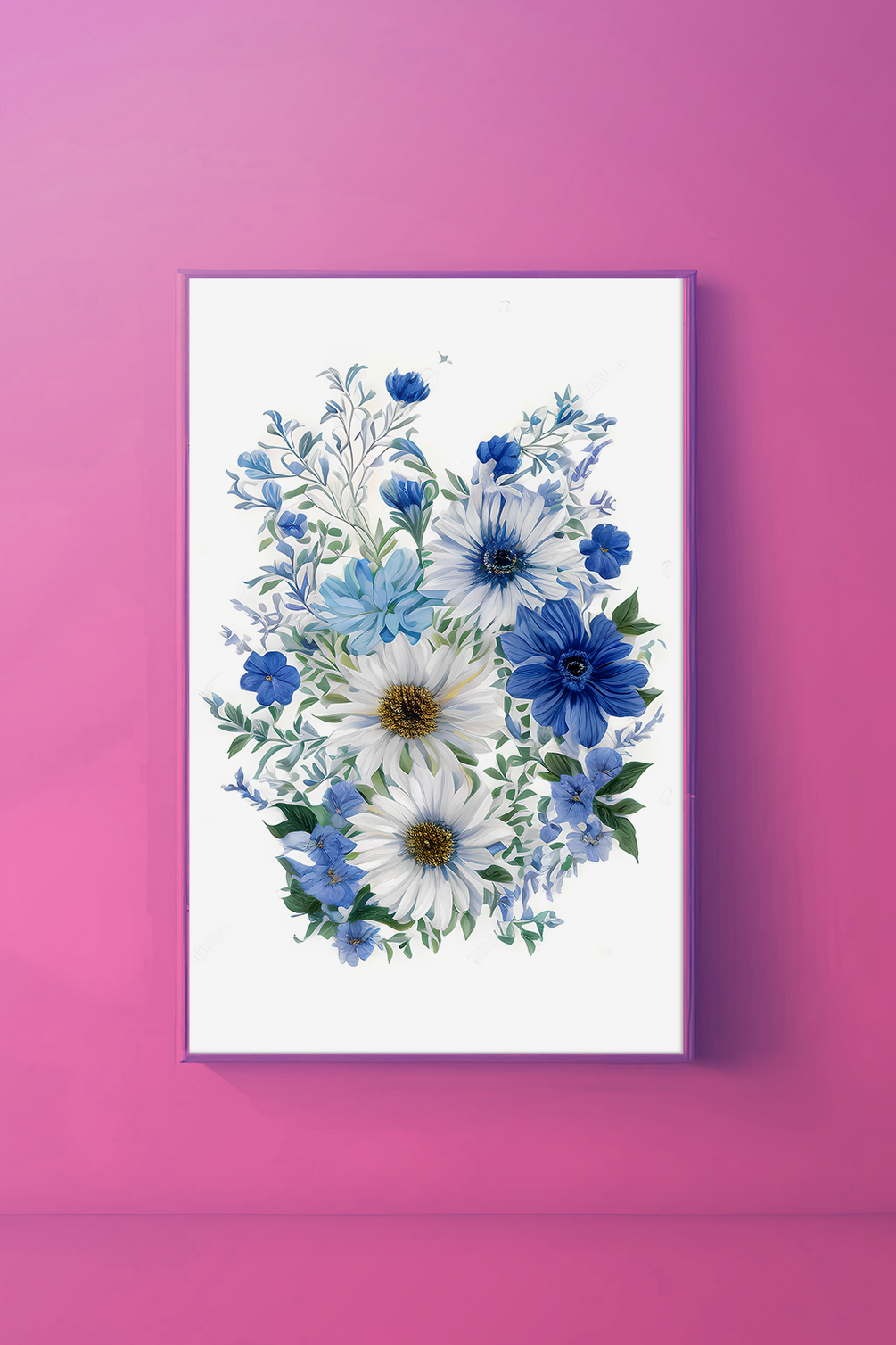 Botanical Flower Wall Décor Art - Printable - Digital Download - Poster ...