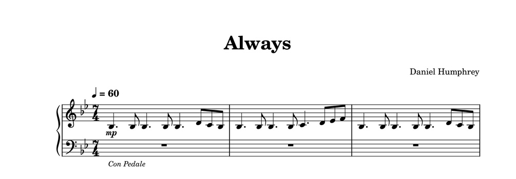 Always - Sheet Music