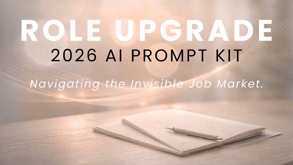 Role Upgrade: 2026 AI Job Hunt Prompt Kit