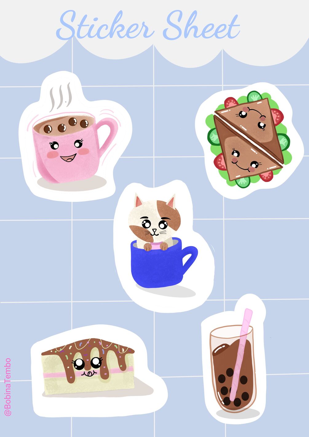 Sticker Sheet design