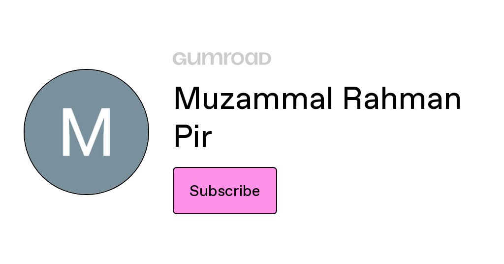 Muzammal Rahman Pir