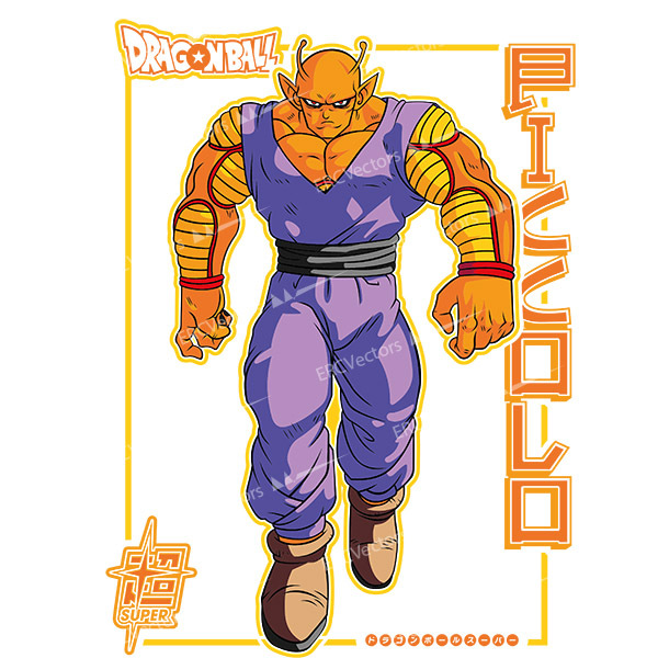 SVG Piccolo Dragon Ball Vector, PDF , PNG, SVG , AI