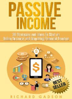 Passive Income 30 Strategies and Ideas To Start an Online Business and ...