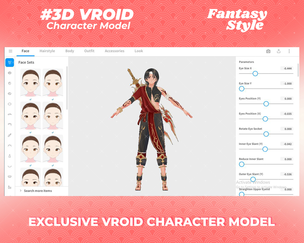 3D Vroid Character, 3d Model Commission, Vtuber Model, Vroid - Unleash ...