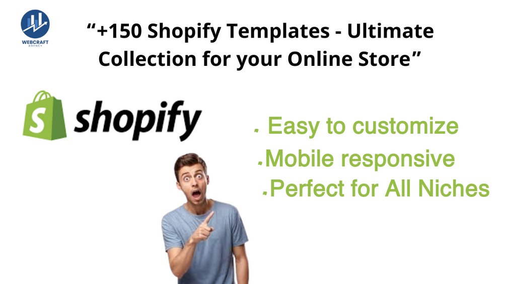 +15O shopify templates for all niches - Boost your Online store today