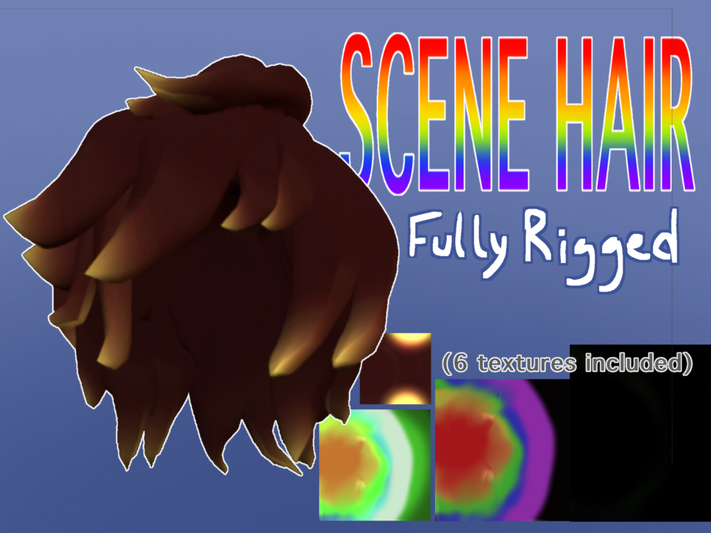 Scene Hair Bangs (PHYSBONES)