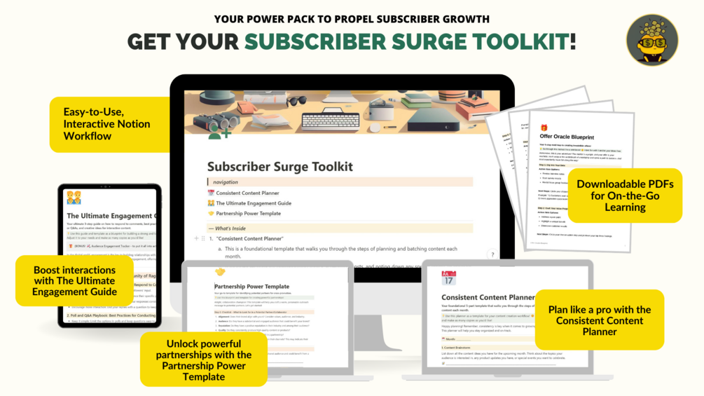 Subscriber Surge Toolkit