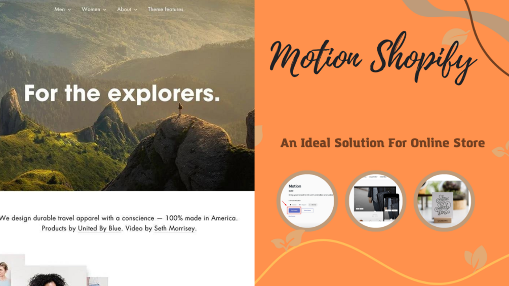 Motion shopify theme