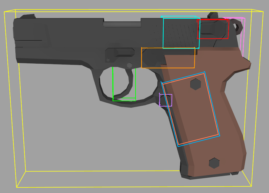 Low-Poly Walther P88 Weapon Rig Maya