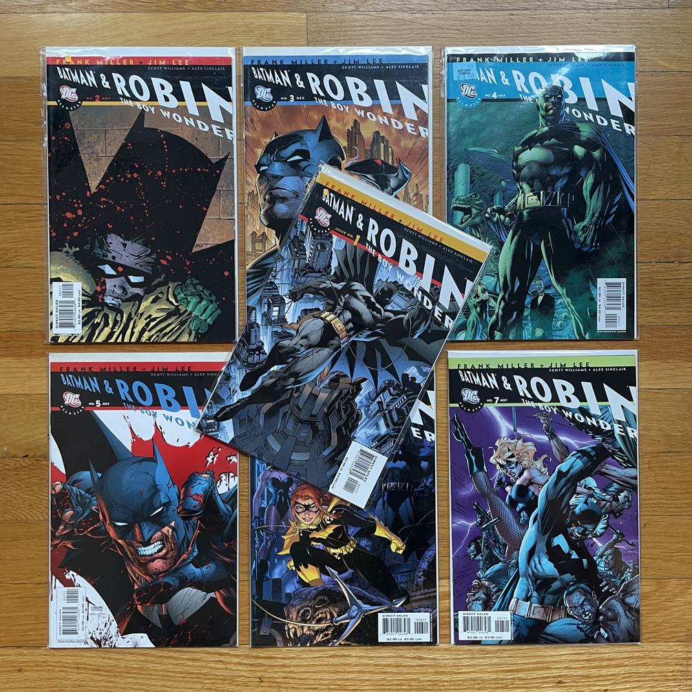 All-Star Batman & Robin #1-7