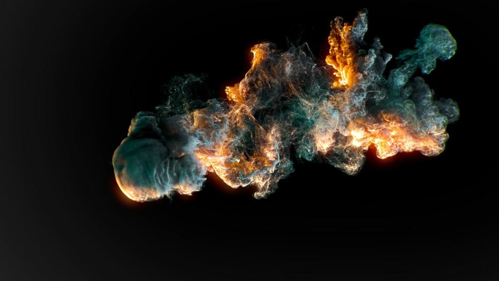 3D Video Particle Dance Render | 1080p | Raw Rendered Files