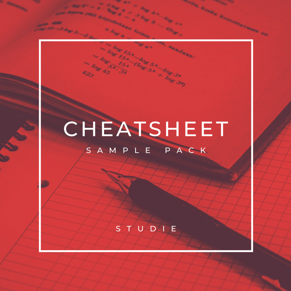 Cheatsheet Sample Pack (with Midi files)