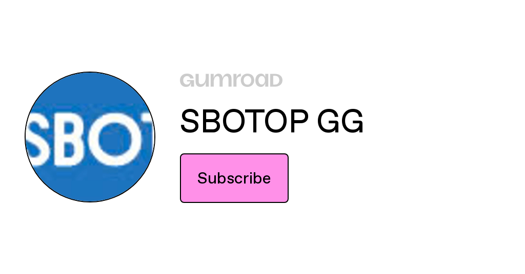 SBOTOP GG