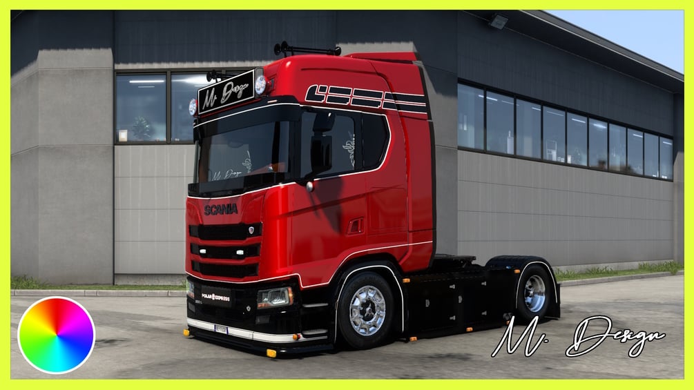 SKIN SCANIA 2016 S NG - METALLIC CHANGE COLORS - 1.49 - ETS2
