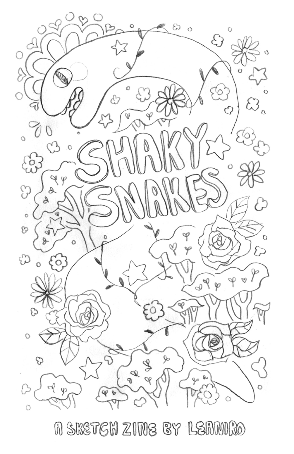 Shaky Snakes: A Sketch Zine