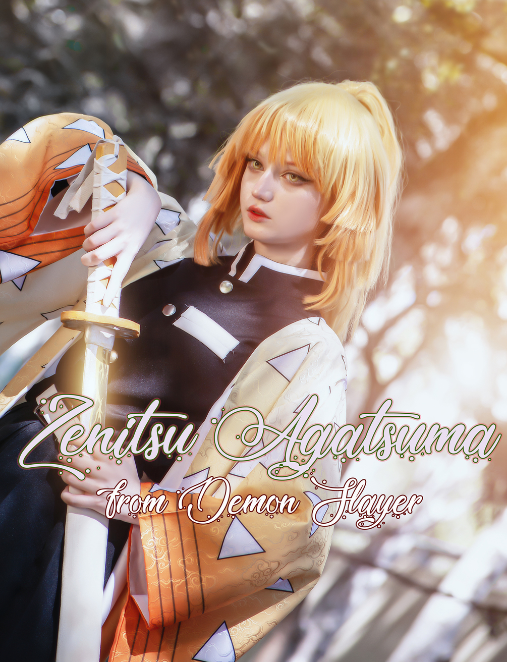 Zenitsu Fem Cosplay