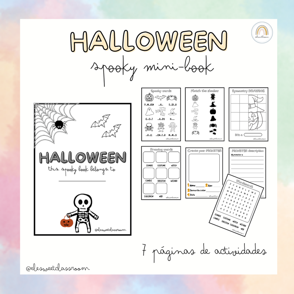 Hallooween mini-book