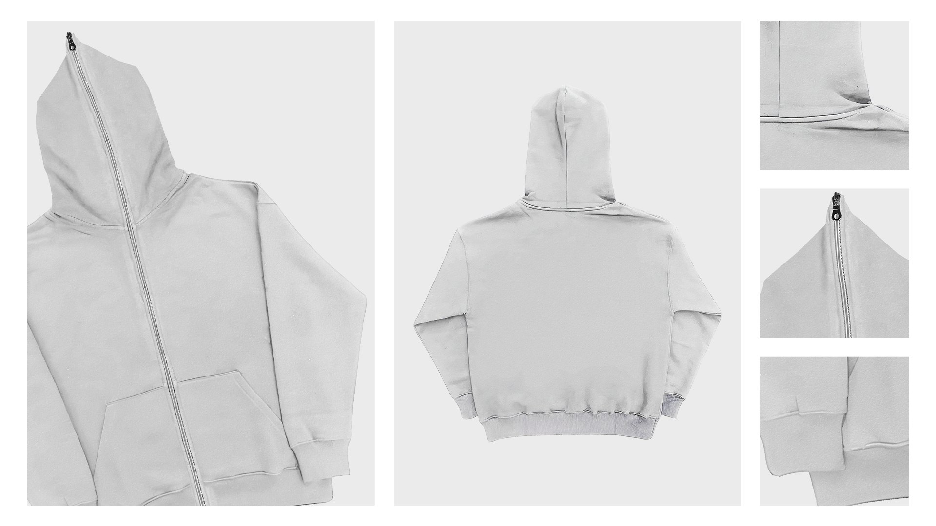 FULL-ZIP HOODIE MOCKUP