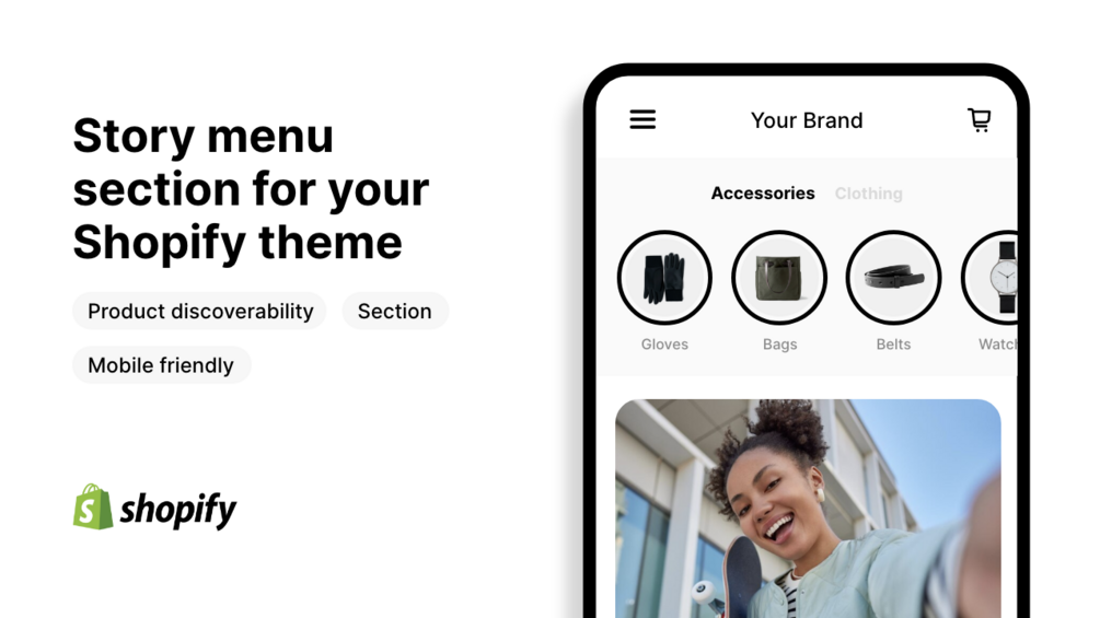 Story Menu – Shopify Theme Section [FREE]