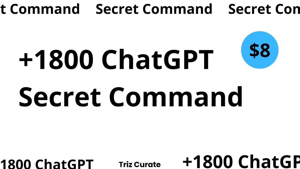 +1800 ChatGPT Secret Commands