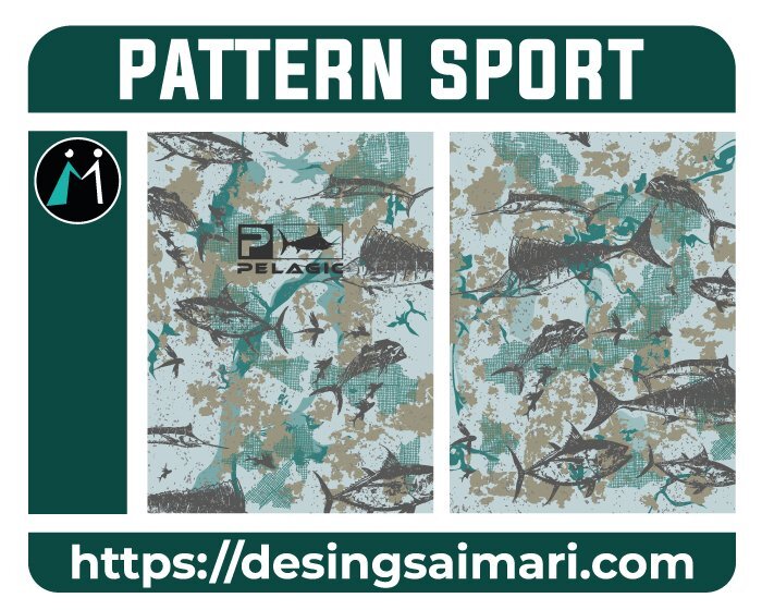 Sports Pattern Military Fish