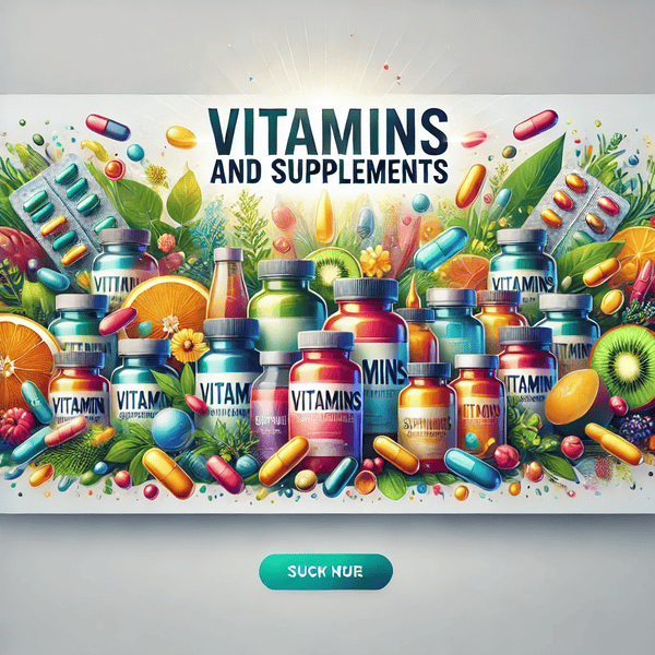 Vitamin and Suppliments article pack
