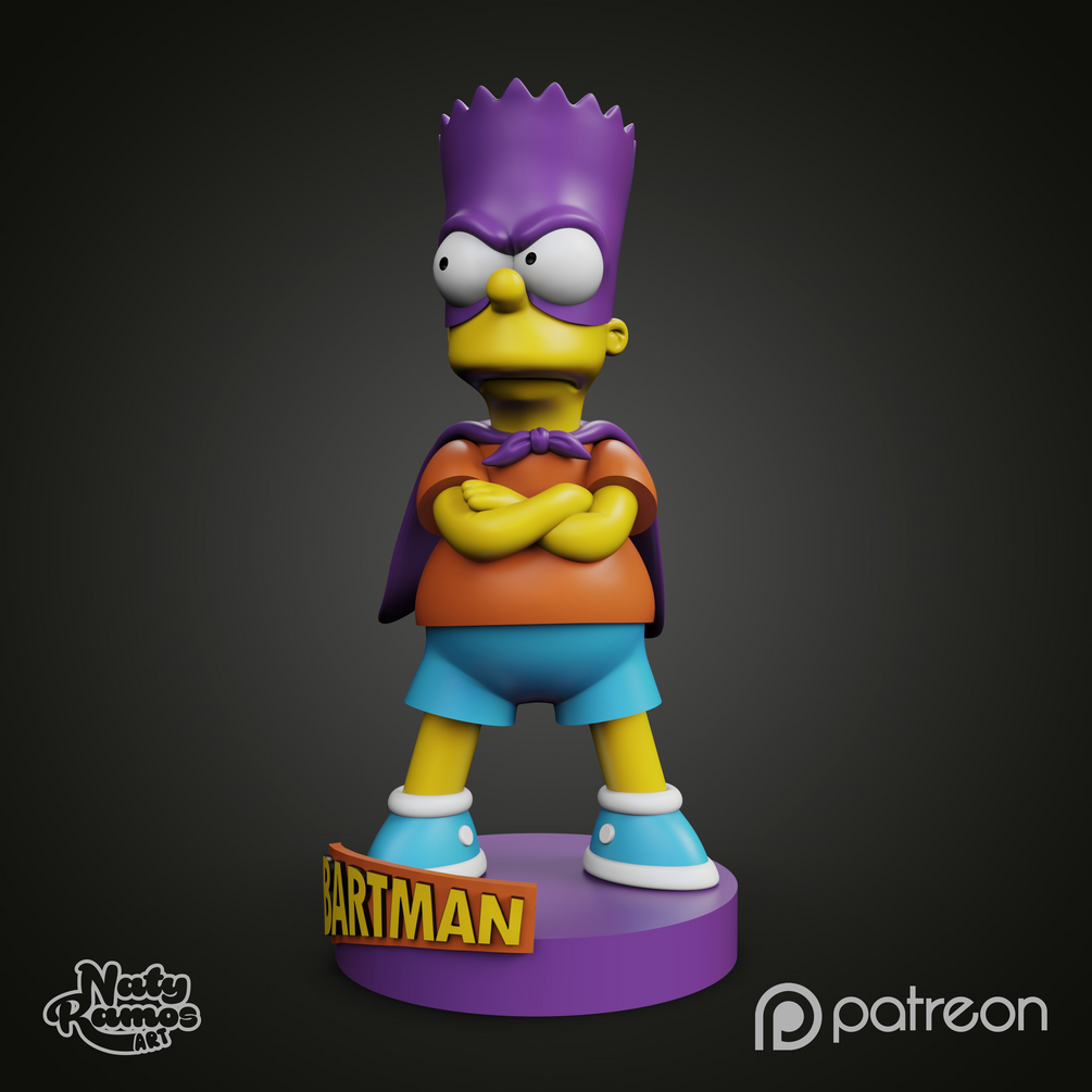 "BARTMAN" Bart Simpson