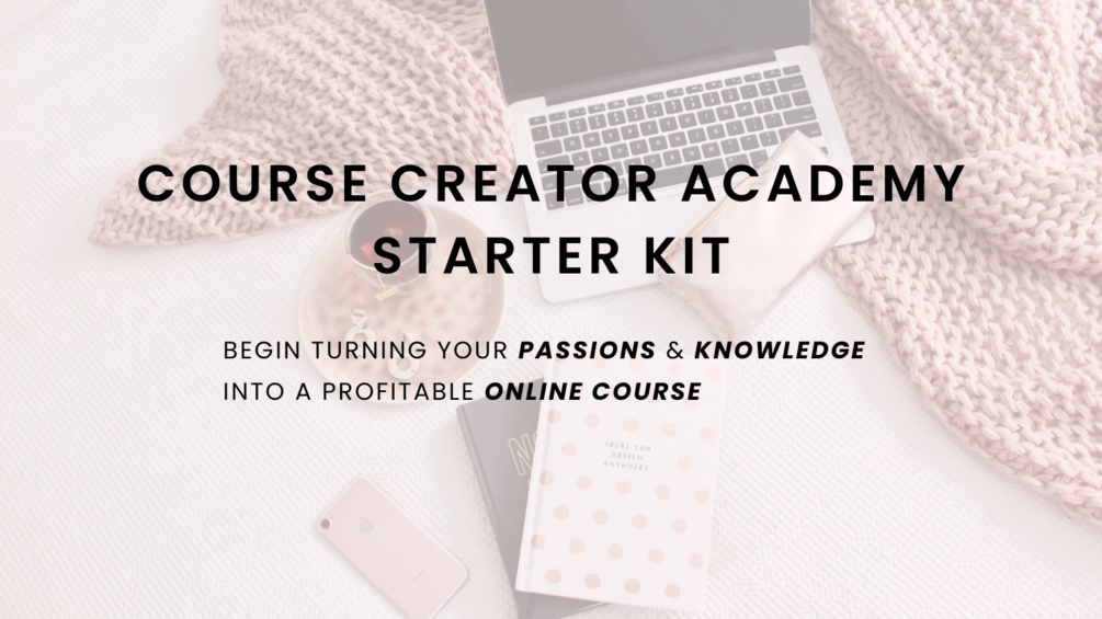 Course Creator Academy Starter Kit