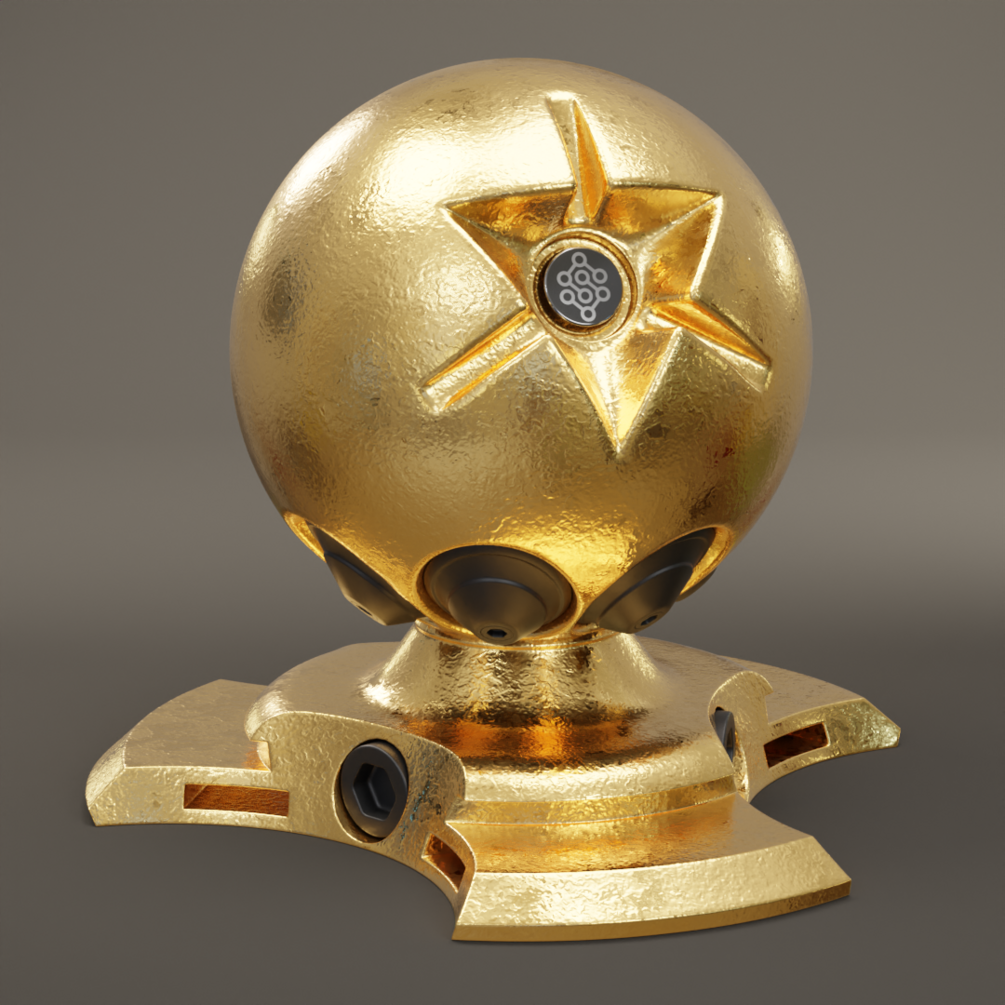 Procedural Gold for Blender 3D