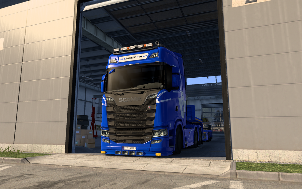 Trucker Tim - Scania S V8 Nextgen Skin