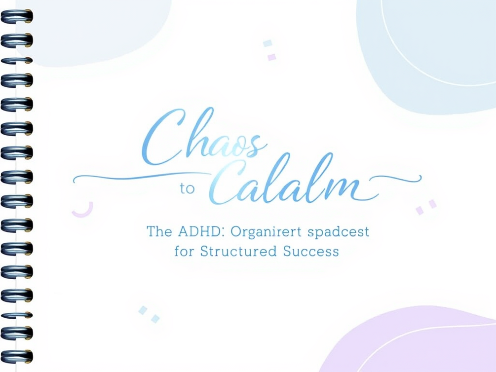 Chaos to Calm: The ADHD Organizer for Structured SuccessChaos to Calm ...