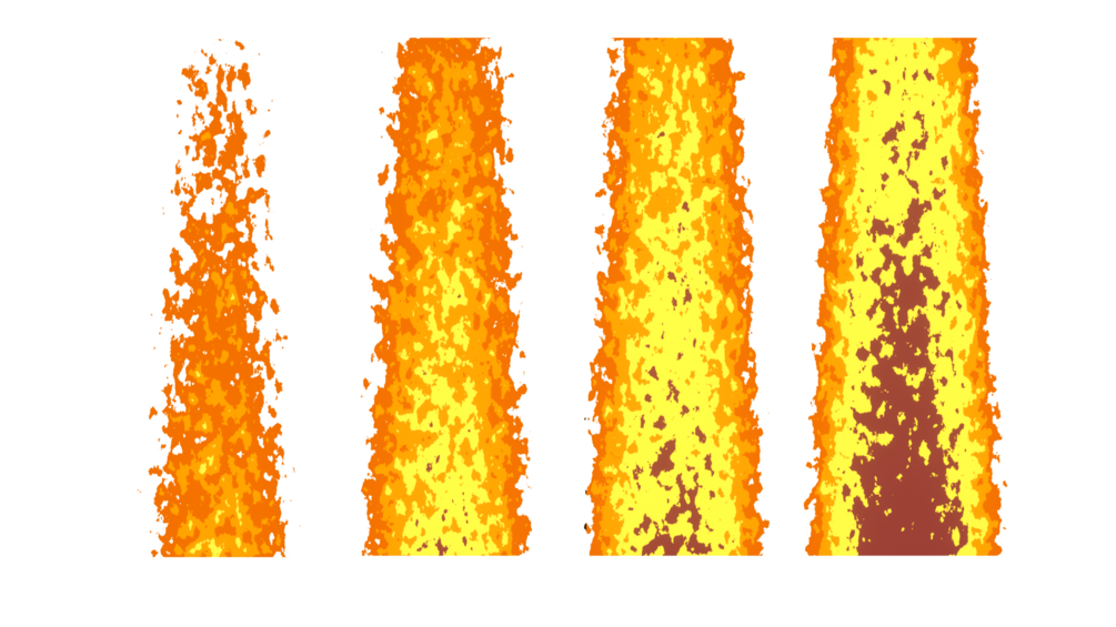 Toon Fire Shader in blender EEVEE