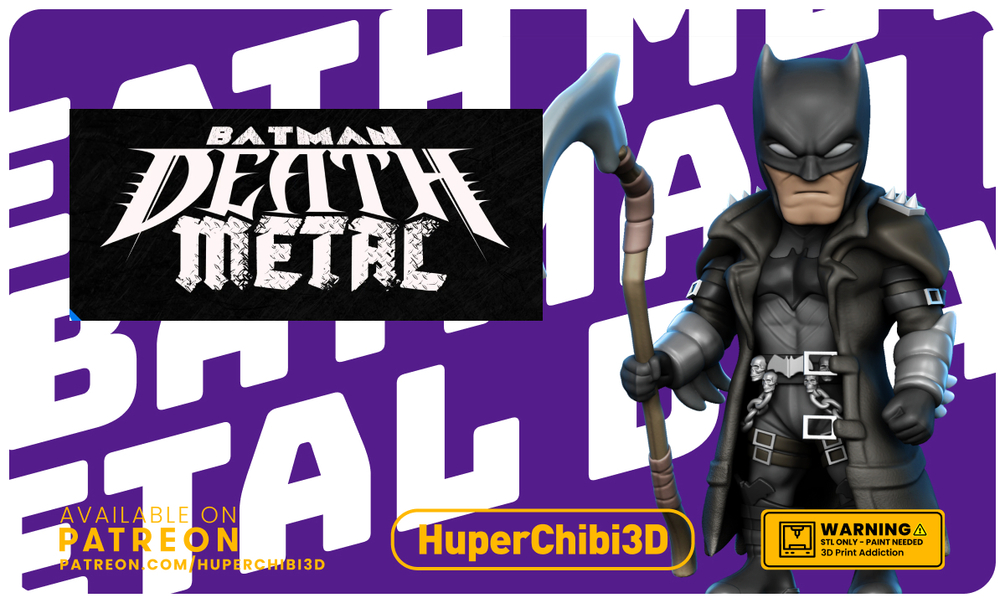 Death Metal Batman stl