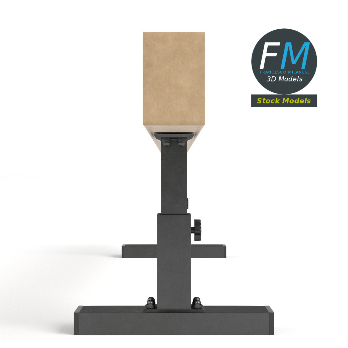 3D MODEL - Mini balance beam