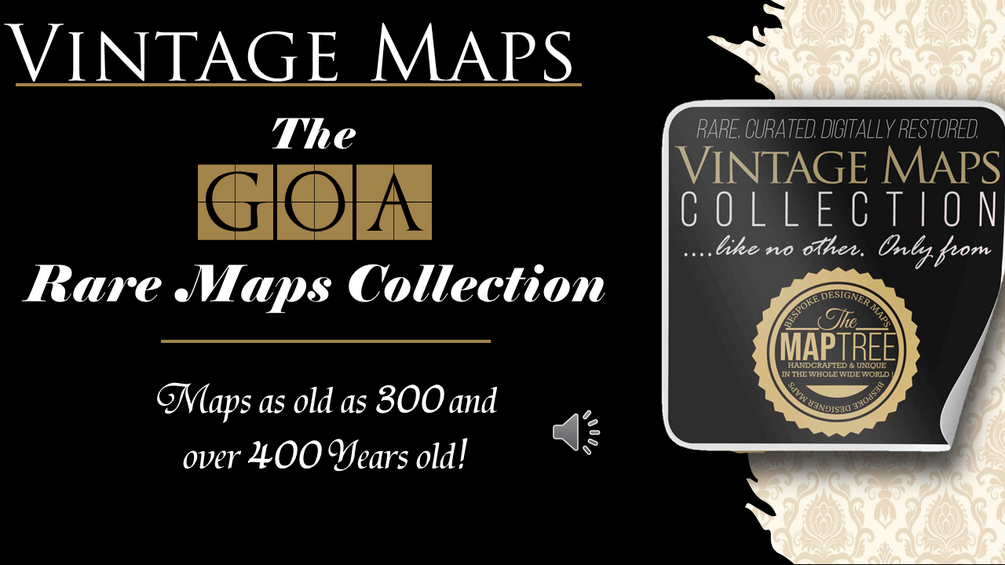 Vintage Maps -Goa Collection