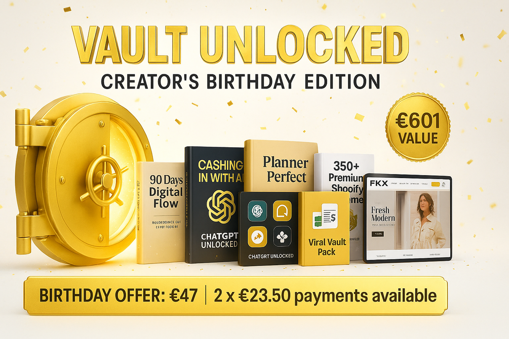Vault Unlocked: Creator’s Birthday Edition