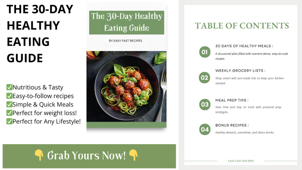 The 30-Day Healthy Eating Guide